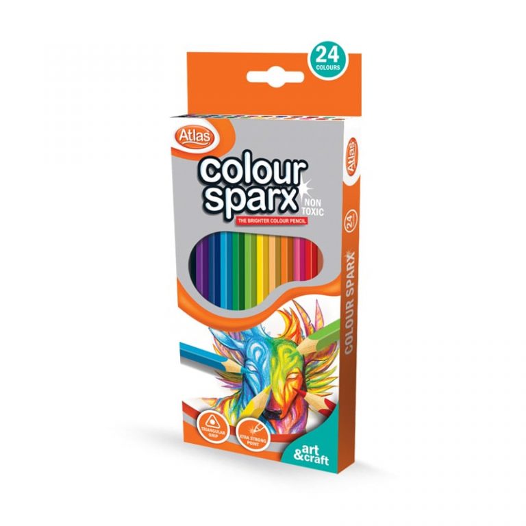 Atlas Colour pencil 6 Colours – Atlas MyShop